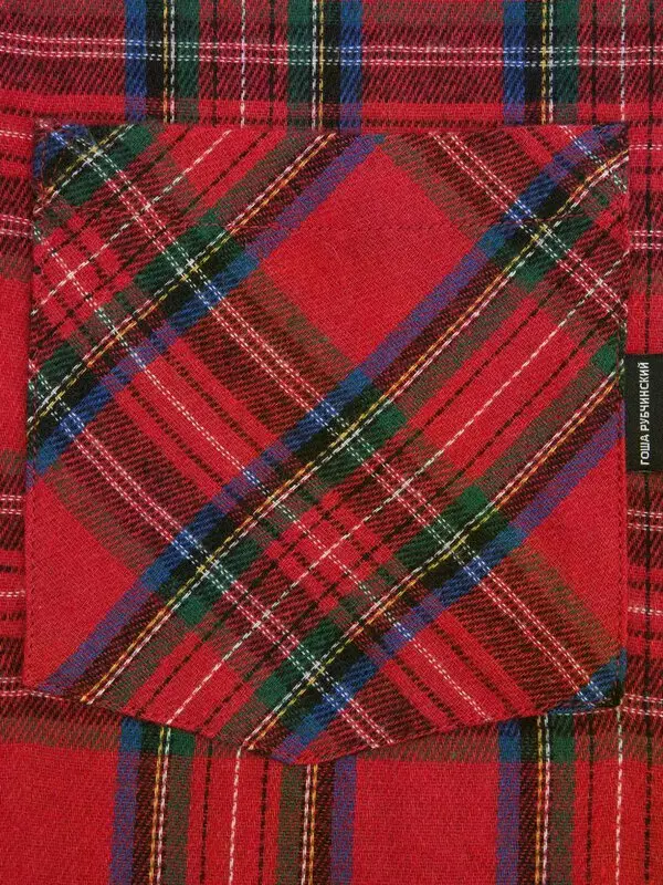 Gosha Rubchinskiy Checked Flannel Shirt