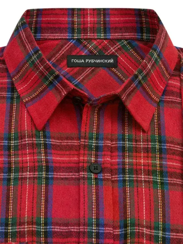 Gosha Rubchinskiy Checked Flannel Shirt