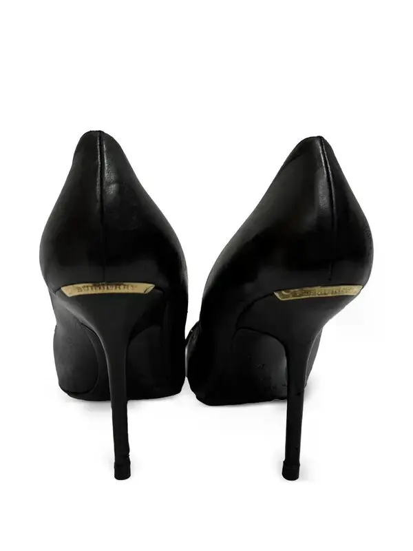 Burberry Bow-accent Pointed-toe Stiletto Pumps