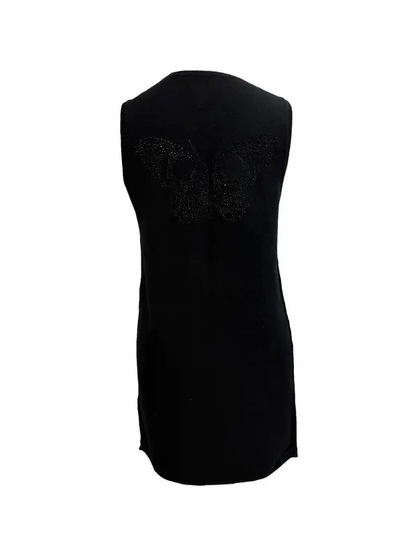 Zadig&Voltaire Open-front Butterfly Embellished Vest