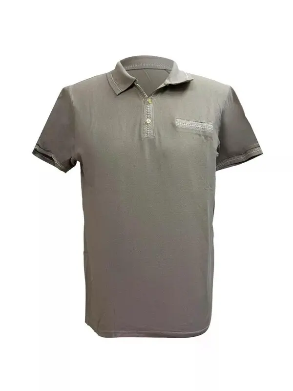 Etro Short-sleeve Polo Shirt - Grey