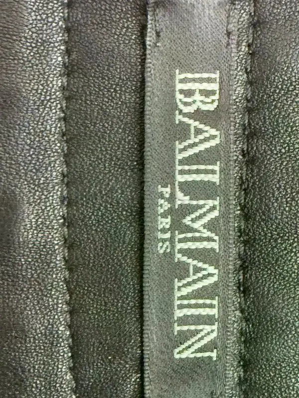 Balmain Ribbed-panel Drawstring Trousers