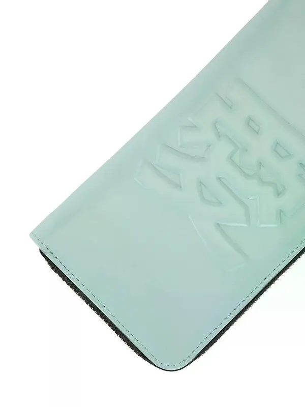 PORTS V Chinese Characters Embossed Cardholder - Blue