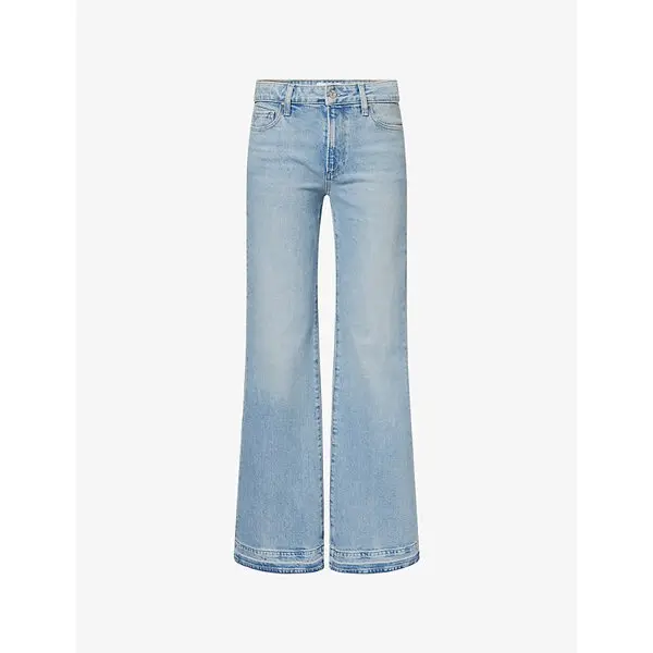 Paige Sofia Flared-leg Denim Jeans