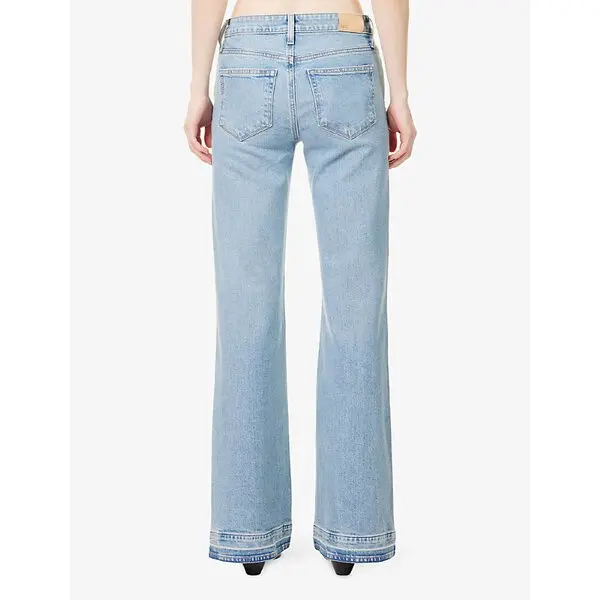Paige Sofia Flared-leg Denim Jeans