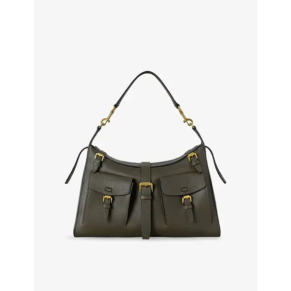 Mulberry Roxanne Leather Shoulder Bag - Juniper Green