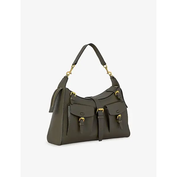 Mulberry Roxanne Leather Shoulder Bag - Juniper Green