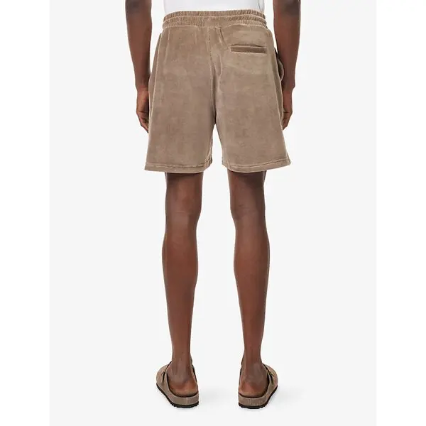 Oas Cotton-blend Velour Shorts