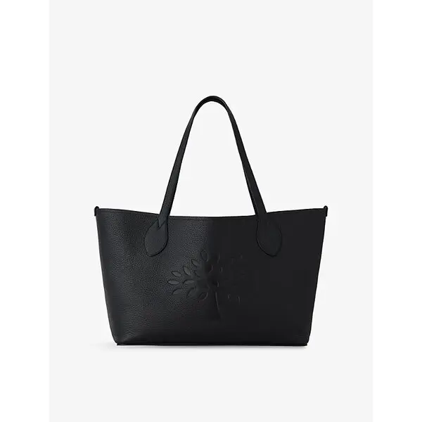 Mulberry Small Tree Leather Tote Bag - Black