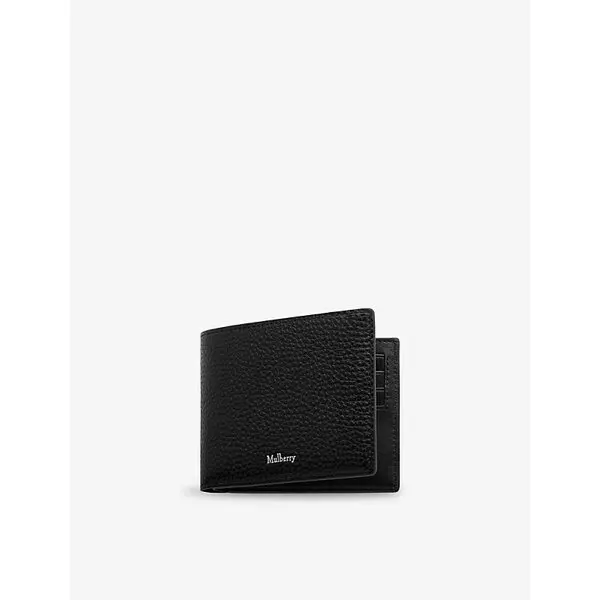 Mulberry Heritage Eight-card Leather Wallet - Black