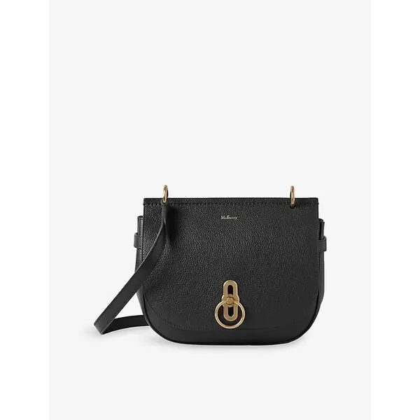 Mulberry Amberley Leather Satchel Bag - Black
