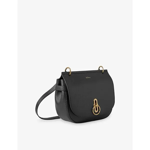 Mulberry Amberley Leather Satchel Bag - Black