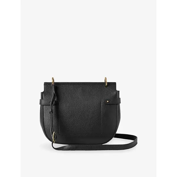 Mulberry Amberley Leather Satchel Bag - Black