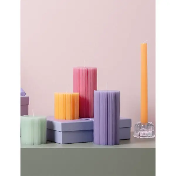 VILLEROY & BOCH Fleur Pillar Candle 260g