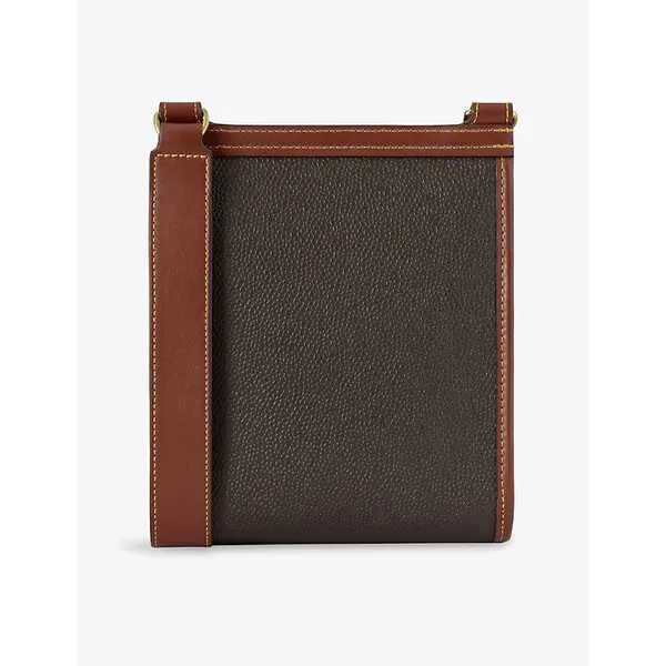 Mulberry Small Grained-leather Messenger Bag - Mole-cognac
