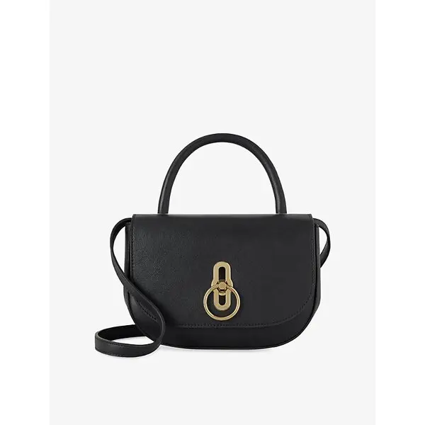 Mulberry Amberley Small Leather Top-handle Bag - Black