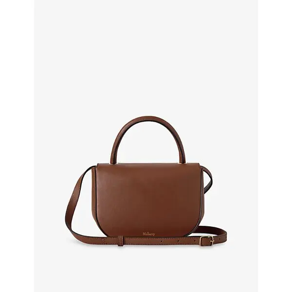 Mulberry Amberley Small Leather Top-handle Bag - Oak