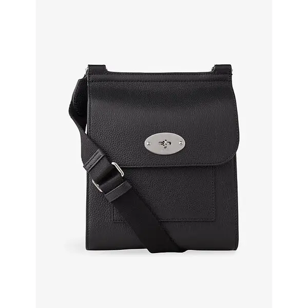 Mulberry Antony Leather Messenger Bag - Black