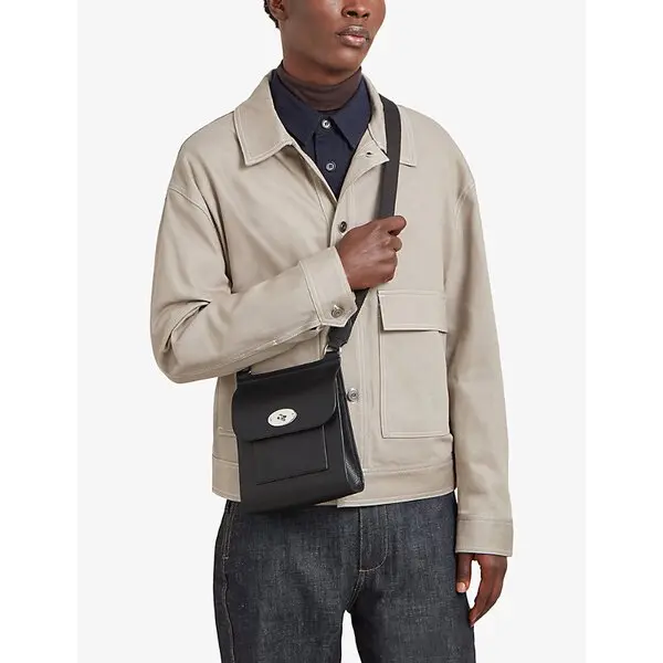 Mulberry Antony Leather Messenger Bag - Black