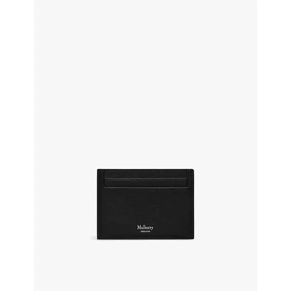 Mulberry Logo-embossed Leather Card Holder