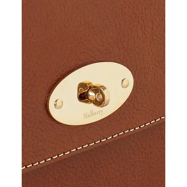 Mulberry Antony Small Leather Cross-body Bag - Oak