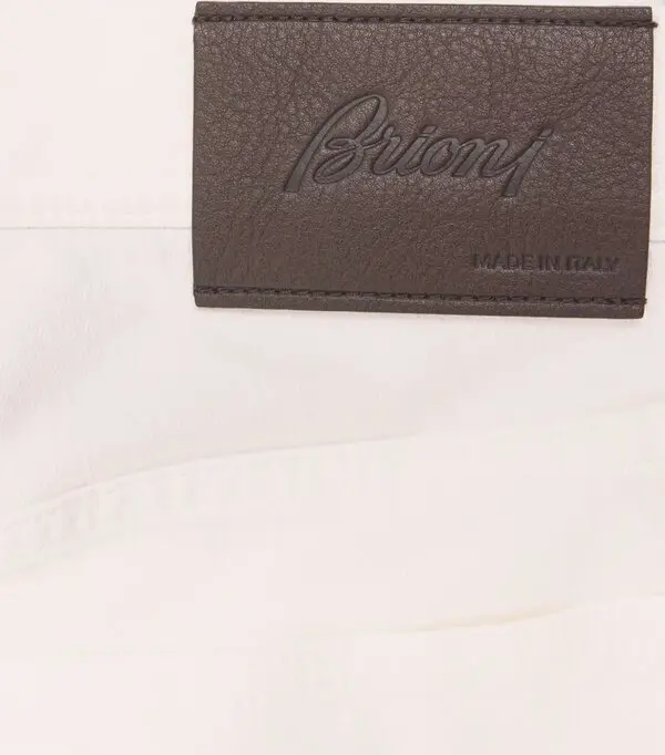 Brioni Stretch-denim Straight Jeans