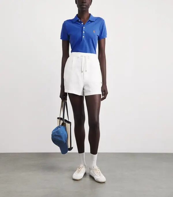 Polo Ralph Lauren Cotton Slim Fit Polo Shirt - Blue