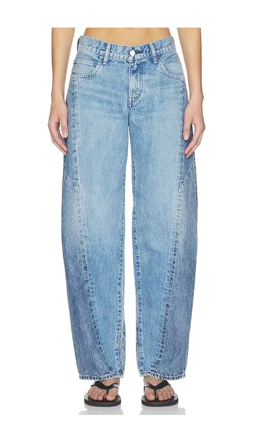 Moussy Vintage Micco Remake Tapered Jeans - Blue