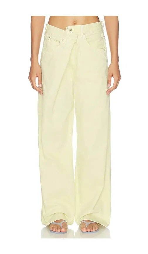 AGOLDE Vana Jeans - Yellow