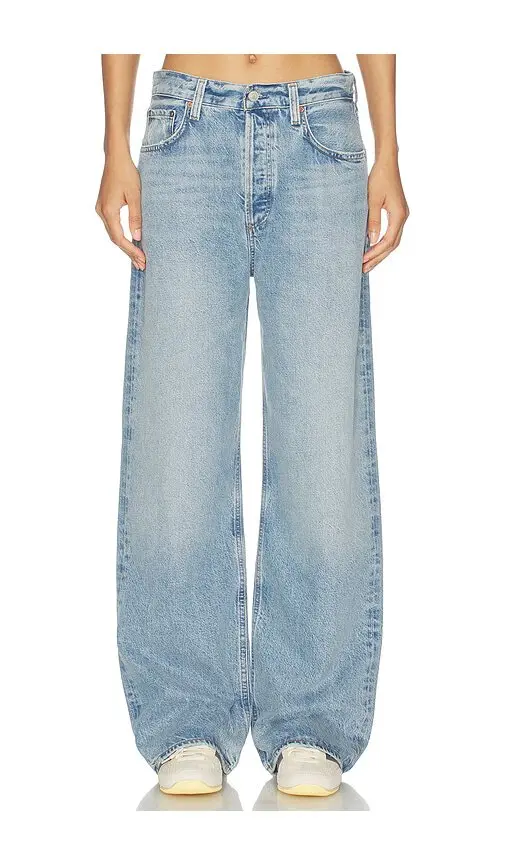 AGOLDE Low Slung Baggy Jeans - Blue
