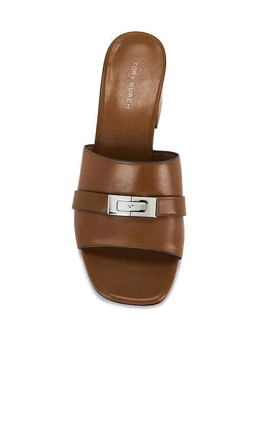 Tory Burch Leelee Heeled Mule - Brown