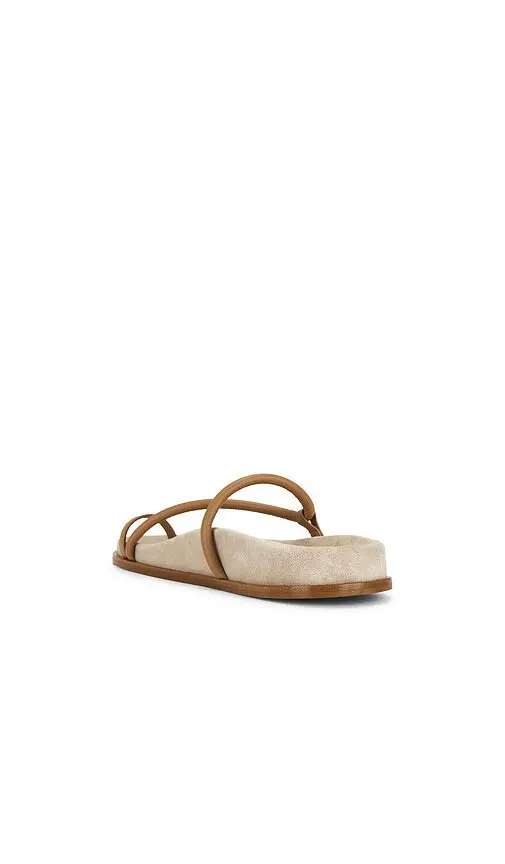 EMME PARSONS Bari Slide Sandals - Tan
