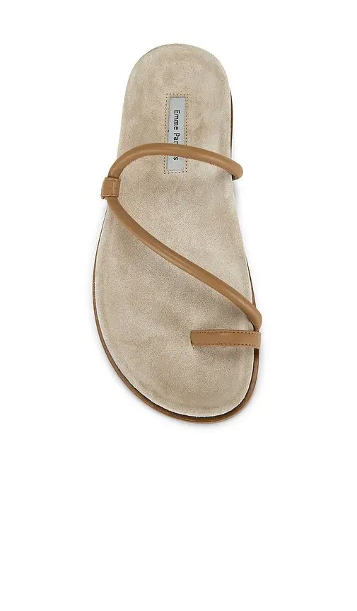 EMME PARSONS Bari Slide Sandals - Tan