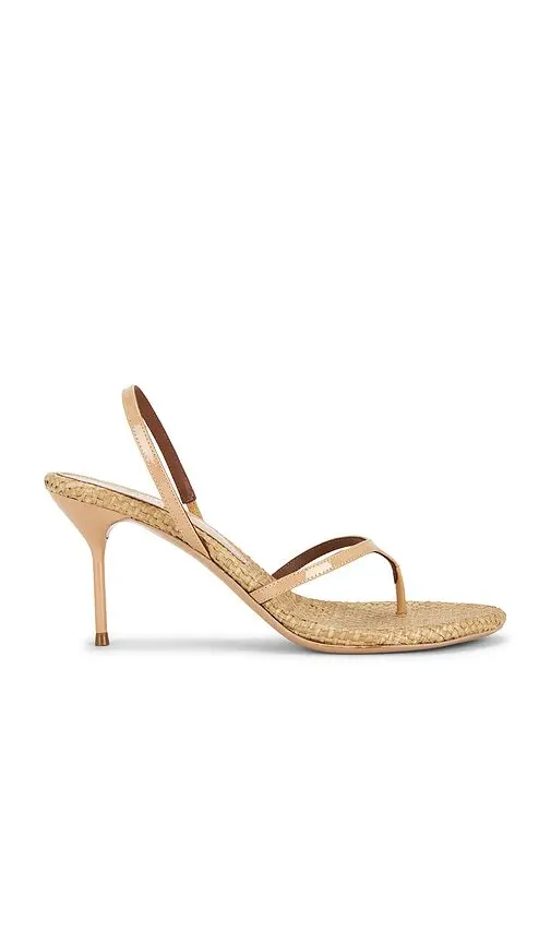 Paris Texas Lidia Thong Slingback Sandal 70 - Tan