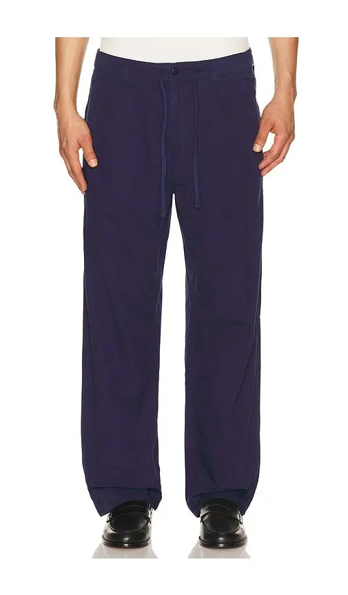 Polo Ralph Lauren Featherweight Twill Prepster Easy Pleated Pant - Navy