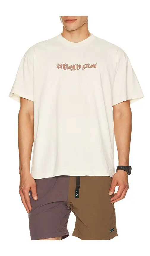 AFIELD OUT Stone T-shirt In . Also