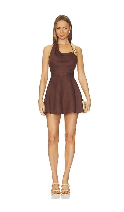 Azulu Zelda Dress - Brown