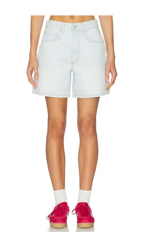 ANINE BING Delaney Denim Shorts