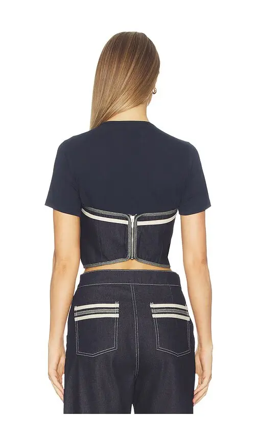 Azulu Ceci Top - Navy