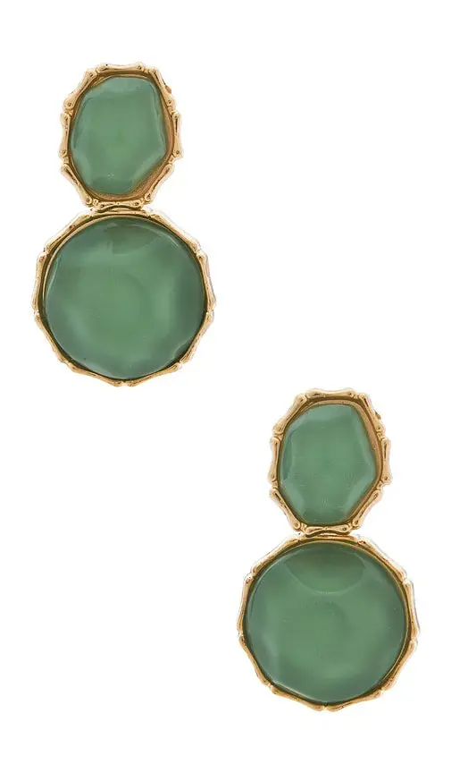 AMBER SCEATS Prague Earrings - Sage