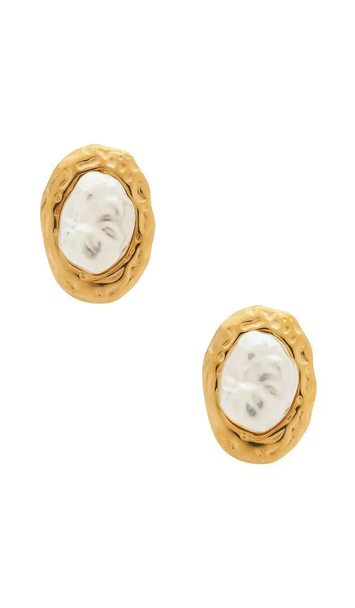 AMBER SCEATS Keremeos Earrings - Ivory