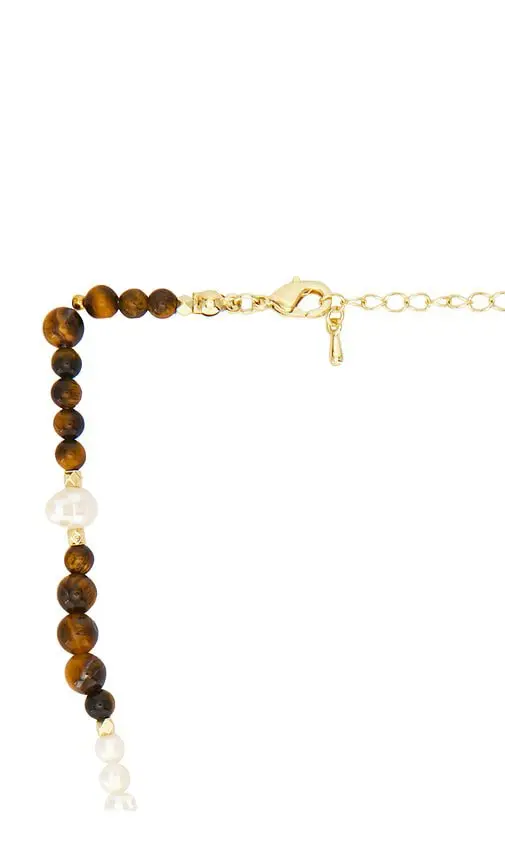AMBER SCEATS Praia Necklace - Brown