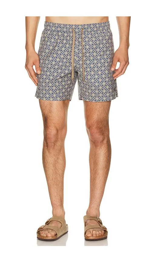 Faherty Brand All Day 6 Swimtrunks - Blue