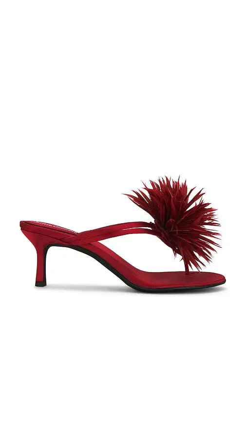 Jeffrey Campbell Firework Satin Stiletto Sandal