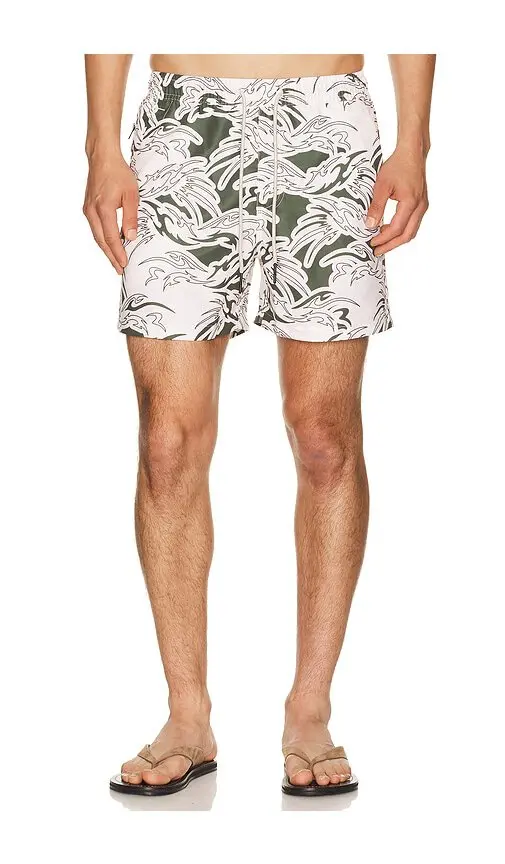 Oas Rogue Swim Shorts In . Also - Cream