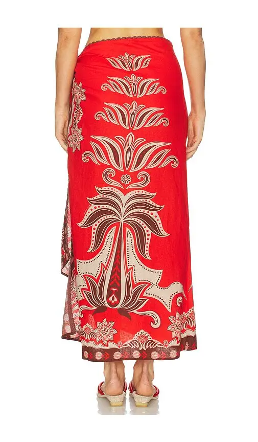 Farm Rio Midi Skirt