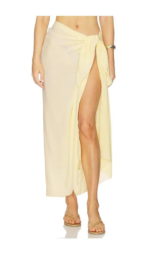 JUILLET Paiges Pareo Skirt - Yellow