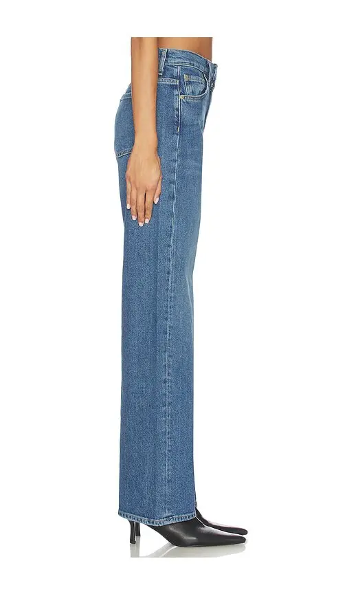 7 For All Mankind Tess Trouser Jeans In Medium Wash