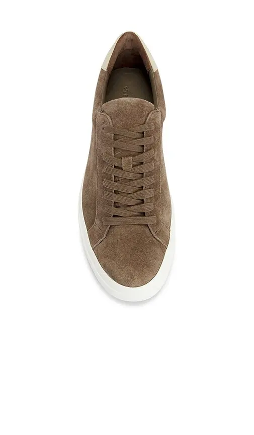Vince Fulton Suede Lace-up Sneakers - Grey