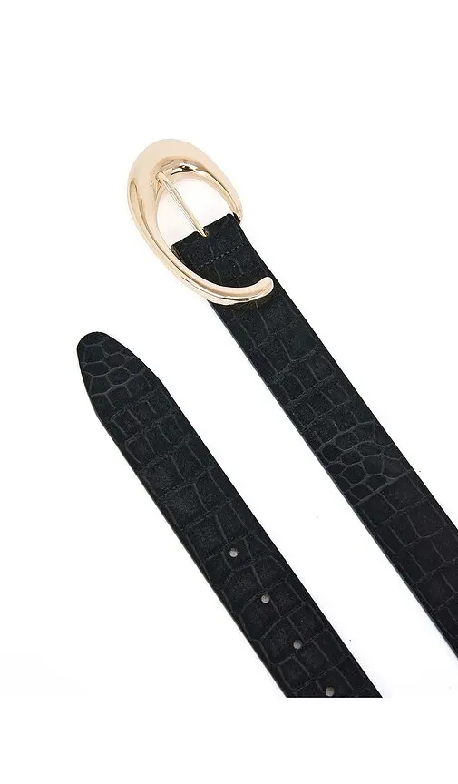 Ettika Croc Print Belt In . Also